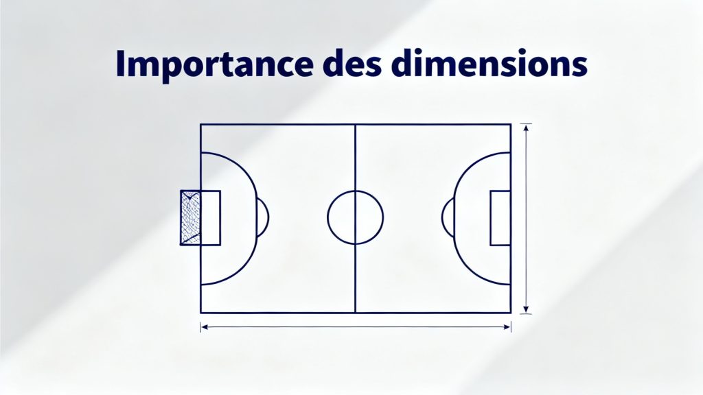Dimensions du terrain de handball : guide pratique et complet - Equisport